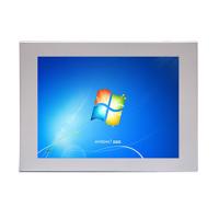 China 10.4 Inch Embedded Flat Industrial Resistive Touch Screen Panel PC All-In-One Computer for sale