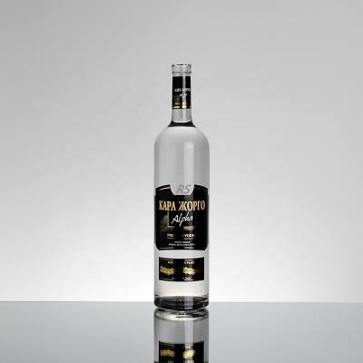 Cina Materiale del colletto Vetro Stampa su misura Spiriti congelati Ciroc Bottiglie di vodka 700ml 750ml in vendita