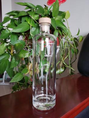 中国 オーダーメイド 丸いコルクボトル ティーキラ リキュア ウイスキー 1L 750ml 700ml 500ml 34オンス容量 販売のため