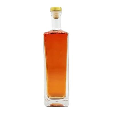 中国 カスタム ジン・ラム・ウイスキー・ウォッカ・スピリッツ・アンド・リコア用の 750ml グラスボトル 販売のため