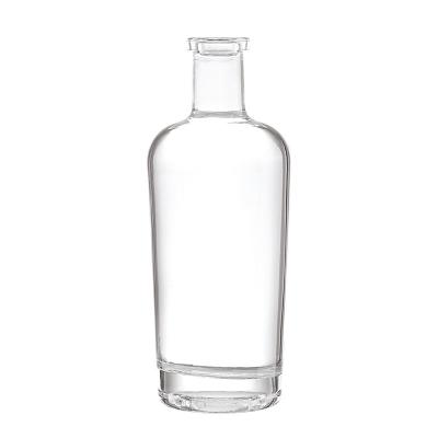 Cina Licore vuoto chiaro 750 ml Bottiglie di vino in vetro 700 ml Realizzate in vetro Super Flint in vendita