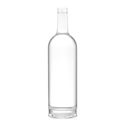 Cina Licore vuoto chiaro 750 ml Bottiglie di vino in vetro 700 ml Realizzate in vetro Super Flint in vendita