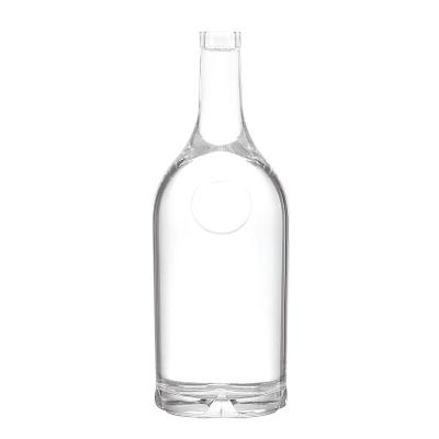 Cina Licore vuoto chiaro 750 ml Bottiglie di vino in vetro 700 ml Realizzate in vetro Super Flint in vendita