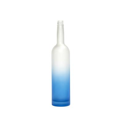 Cina Super Flint Glass Custom 750ml Bicchiere di Vino a forma di bicchiere di vodka in vendita
