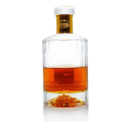 中国 500ml 700ml 75cl スーパー フリント ウイスキー グラス ボトル 販売のため
