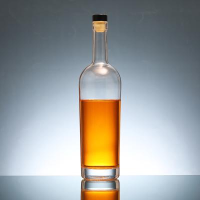 Cina Super Flint Glass Bottle For Alcoholic Beverage Dimensioni personalizzate T/T Paypal Western Union in vendita