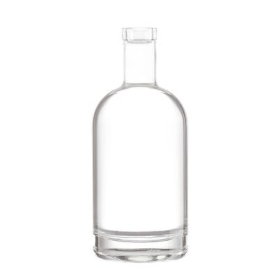Cina Super Flint Glass 750 ml Bottiglia per bevande 500 ml Brandy Spirit Liquor e 375 ml Vodka in vendita