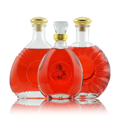 中国 デカール ガラス ボトル 酒とワイン 卸売 375ml 500ml 700ml 750ml エクストラ フリント 空 販売のため