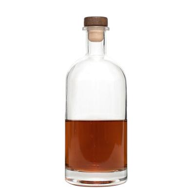Cina Vaso vuoto rum Gin Whisky Vodka Super Flint Bottiglie Migliori per Rum 500ml 750ml Capacità in vendita