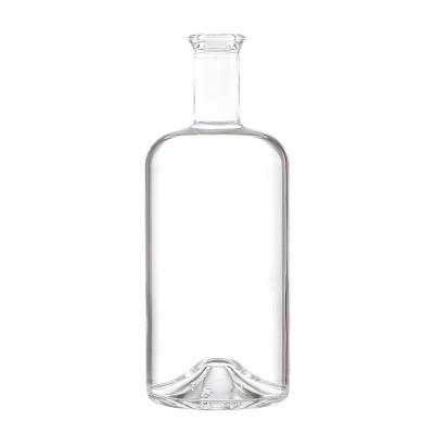 中国 カスタマイズされた形 クリスタルホワイト 100ml 200ml 250ml 凍結ガラス ジン ウィスキーボトル 販売のため