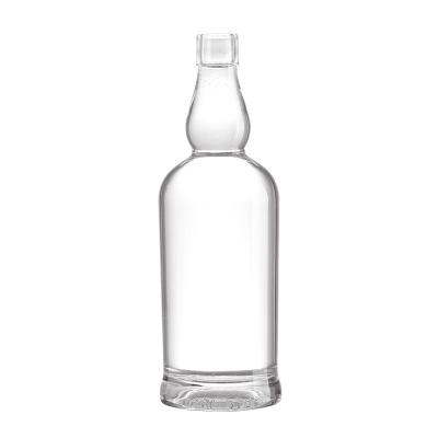 China Garrafa de vidro industrial para Brandy Whisky Liquor 500ml 700ml 750ml 250ml Design personalizado à venda
