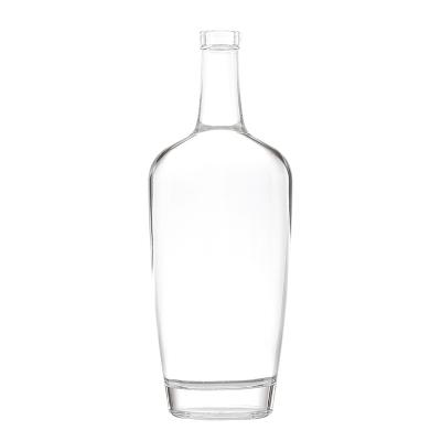 Cina Bottiglia vuota di vetro Super Flint per olio Blu Quadrato Whisky 1000ml Bottiglia 375ml Bottiglia di vino in vendita