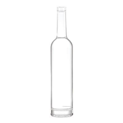 Cina Bottiglia vuota di vetro Super Flint per olio Blu Quadrato Whisky 1000ml Bottiglia 375ml Bottiglia di vino in vendita