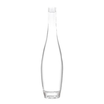 Cina Bottiglia vuota di vetro Super Flint per olio Blu Quadrato Whisky 1000ml Bottiglia 375ml Bottiglia di vino in vendita