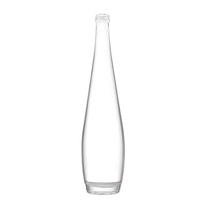 Cina Bottiglia vuota di vetro Super Flint per olio Blu Quadrato Whisky 1000ml Bottiglia 375ml Bottiglia di vino in vendita