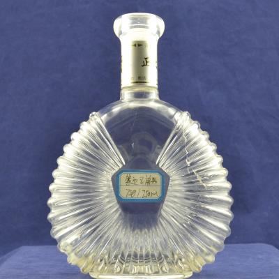Cina Materiale Super Flint Bottiglia di vetro XO ad alta trasparenza con tappo di legno e sigillo di sughero in vendita