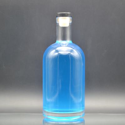Cina Acceptabile OEM/ODM Bottiglie di vino in vetro trasparente da 750 ml con materiale in vetro Super Flint in vendita