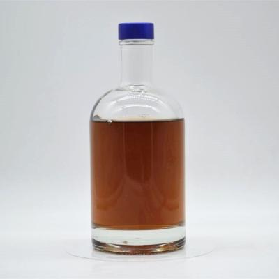 Cina Base vendita bottiglie di whisky in vetro da 750 ml con stampa a schermo in vendita