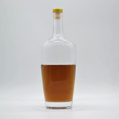 Cina Base vendita bottiglie di whisky in vetro da 750 ml con stampa a schermo in vendita