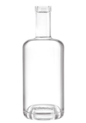 Cina Tequila di lusso Alcol Super Flint bottiglie di vetro 275ml 700ml 750ml con incisione all'interno in vendita