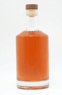 Cina Tequila di lusso Alcol Super Flint bottiglie di vetro 275ml 700ml 750ml con incisione all'interno in vendita