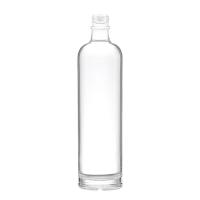 China Acceptable Customized Clear Glass Bottle for 700ml Whisky Vodka Customized for sale