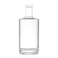 China Acceptable Customized Clear Glass Bottle for 700ml Whisky Vodka Customized for sale