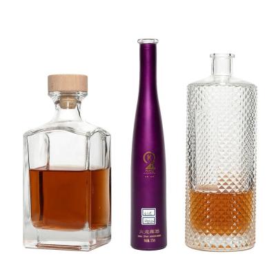 China Ruisheng Super Flint 750ml garrafa de vidro embalagem personalizada e OEM à venda