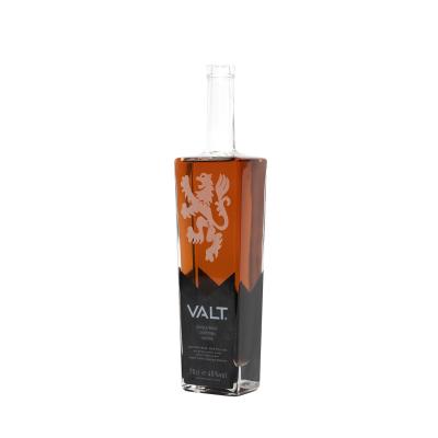 中国 独特のパターン 100mlテキラの空瓶 スピリットワイン ジン アルコール飲料ソース 販売のため