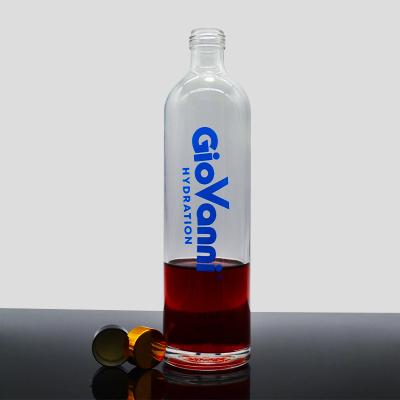 Cina Modello unico 100ml Tequila Bottiglia vuota per vino spiritoso Gin Salsa bevanda alcolica in vendita