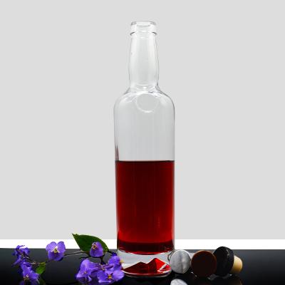 Cina Modello unico 100ml Tequila Bottiglia vuota per vino spiritoso Gin Salsa bevanda alcolica in vendita