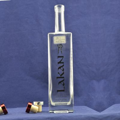 Chine Triangle d' or glacé Brandy Bouteille vide Décal transparent à vendre