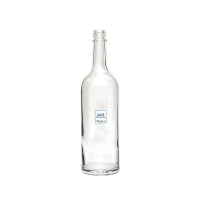 Cina Super Flint Glass Confezione personalizzata Bottiglia di Brandy 200 ml Vuota 750 ml 500 ml in vendita