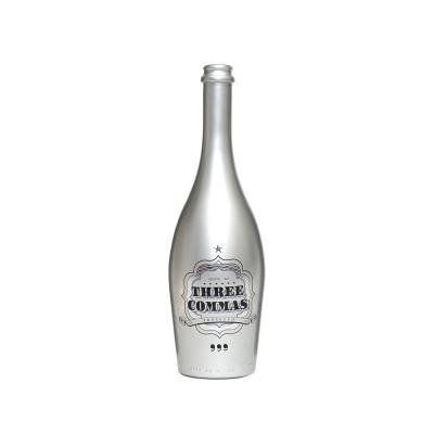 Cina Super Flint Glass Confezione personalizzata Bottiglia di Brandy 200 ml Vuota 750 ml 500 ml in vendita