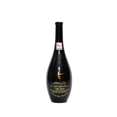 Cina 700 ml 750 ml grande whisky vetro trasparente congelato 100 ml 200 ml 350 ml bottiglia di vodka in vendita
