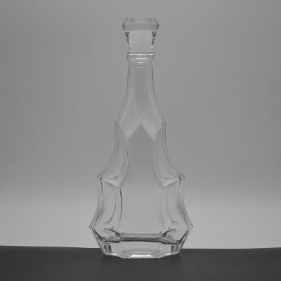 China Industrial Beverage Custom Design Glasfles Glasflessen voor vodka Te koop