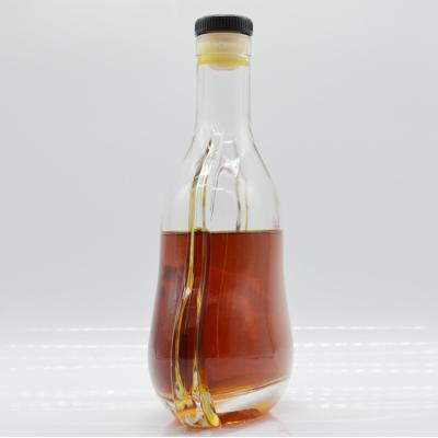 Cina Super Flint 700ml Spirit Glass Vodka Flascia con sughero OEM/ODM Accettabile Personalizzabile in vendita