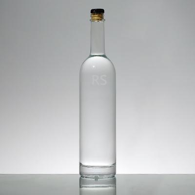 Cina Bottiglia di vetro di vodka per liquori in vendita