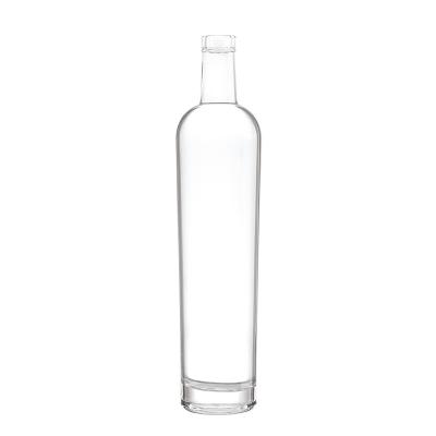 China 500ml 700ml 750ml 1000ml Water Blue Whisky Alcoholic Beverage Alcohol Spirit Drink Glass Bottle for sale