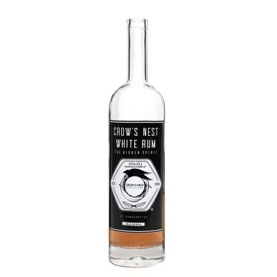 Cina 50 ml/100 ml/250 ml Capacità Bevande alcoliche Vini Spiriti Patron Tequila Bottiglie di vetro per liquori in vendita