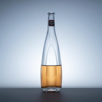 Cina Manipolazione della superficie Decal Custom 700ml Whisky Rum Vodka Liquor Gin Spirits Bottiglia di vetro in vendita