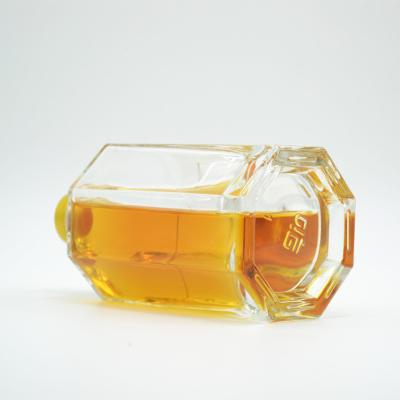 Cina Tipo di tenuta del sughero Vetro trasparente Vino liquoroso Whisky Vodka Tequila Bottiglia 200ml 375ml 500ml 750ml 1000ml in vendita