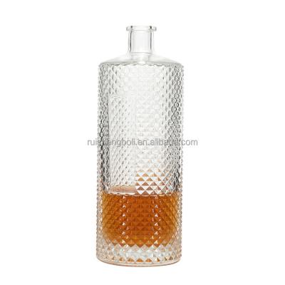 Cina Decal Superficie Manipolazione 750 ml Vodka Whiskey Liquor Spirits Alcol Bottiglie di vetro in vendita