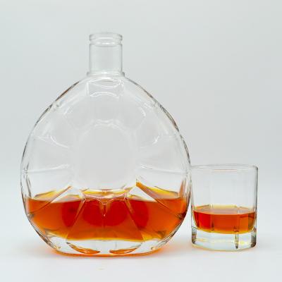 中国 70cl フロースト オーダーメイド ティーキラ ウォッカ グラス ボトル 酒類 アルコールのコルク 密封タイプ 販売のため