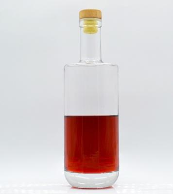 中国 70cl フロースト オーダーメイド ティーキラ ウォッカ グラス ボトル 酒類 アルコールのコルク 密封タイプ 販売のため