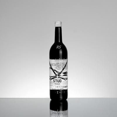 Cina Materiale in vetro Super Flint 700ml 750ml Bottiglia in vetro da 1 litro di vodka con standard CE in vendita