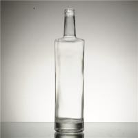 China Decal Logo Clear 500ml Olive Oil Bottles for Distribution Needs for sale