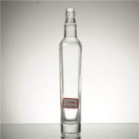 China Decal Logo Clear 500ml Olive Oil Bottles for Distribution Needs for sale