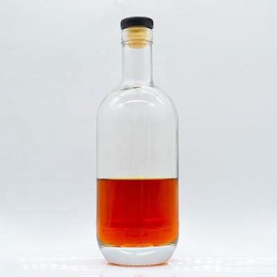 Cina 375ml 500ml 700ml 750ml Bottiglia di vodka decorativa personalizzata con tappi di sughero da OEM/ODM in vendita