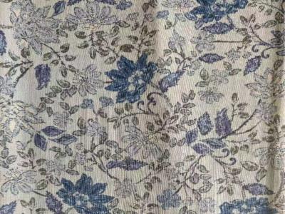 China Rayon Slubbed Elastic Fabric Print For Clothes for sale